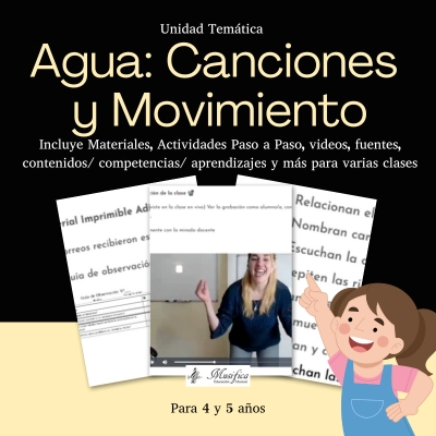 Secuencia de Actividades Agua - 4 y 5 años - Musifica